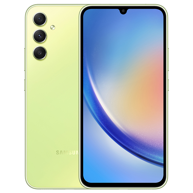 Купить Смартфон Samsung Galaxy A34 5G 6Gb, 128Gb, лайм (РСТ): цены и ...
