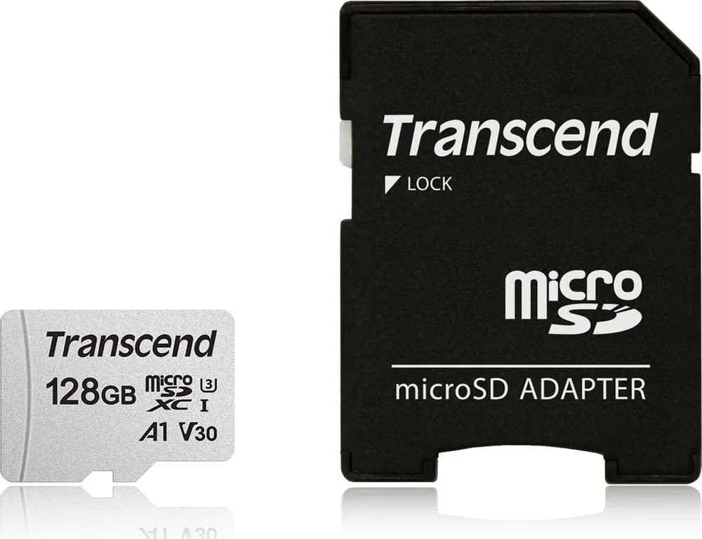 Купить Карта памяти microSDXC Transcend 300S, 128GB : фото, описания ...