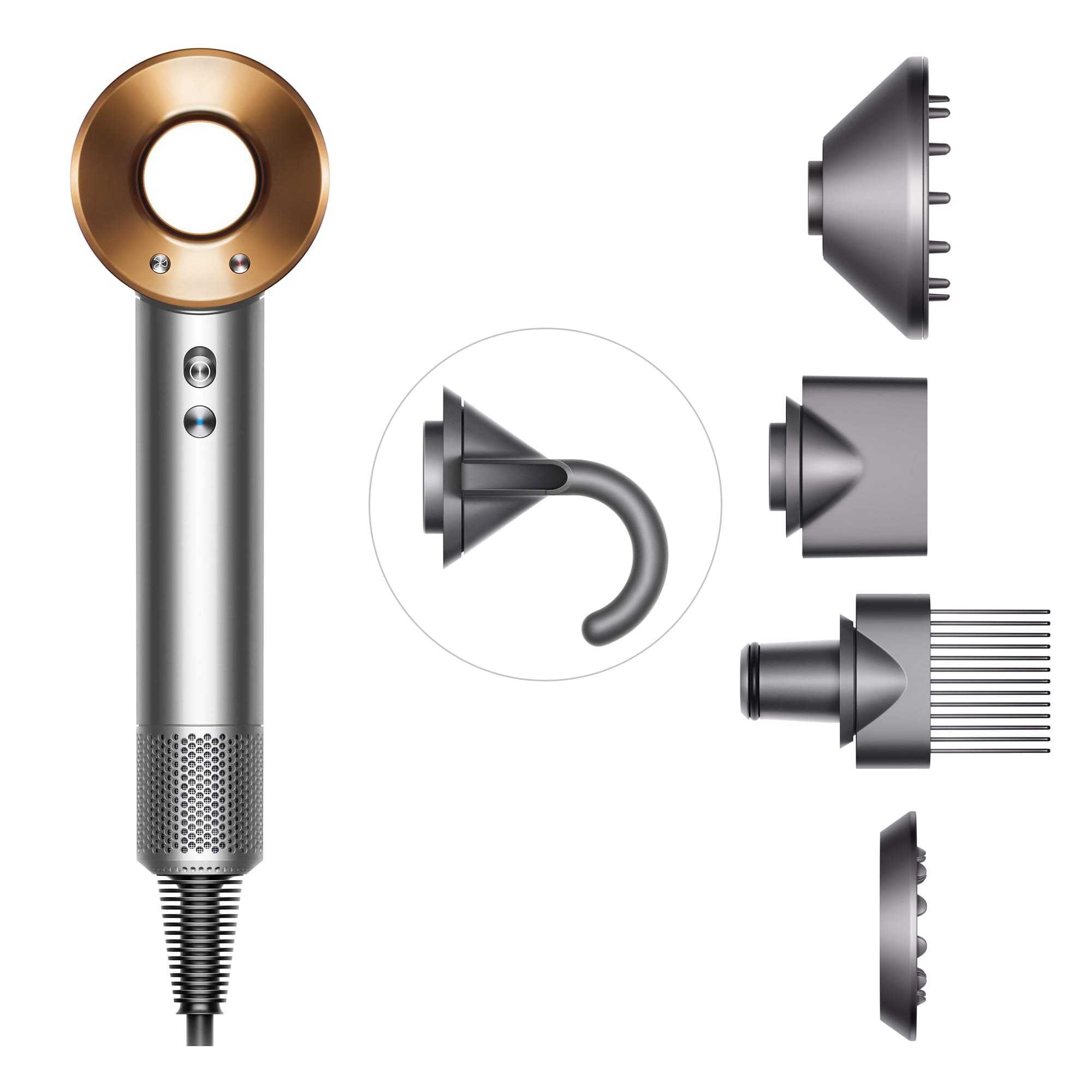 Купить Фен Dyson Supersonic HD07 никель/медь: цены и доставка в Санкт ...