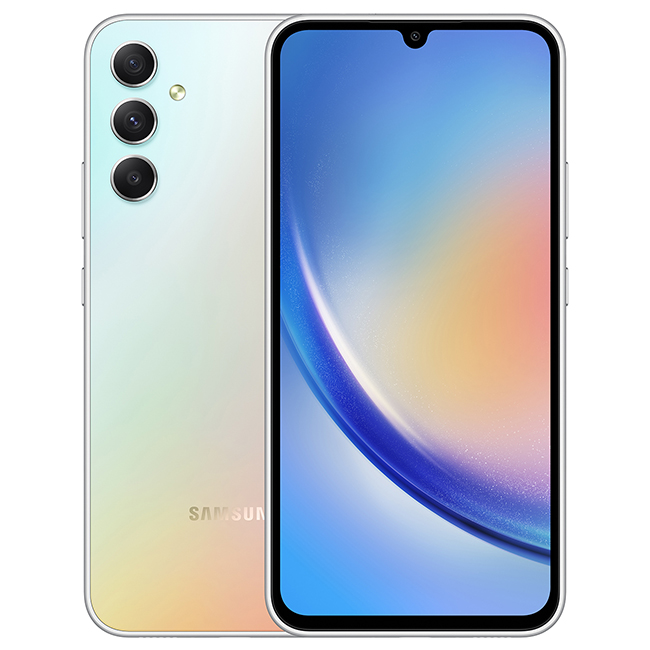 Купить Смартфон Samsung Galaxy A34 5G 6Gb, 128Gb, серебристый (РСТ ...